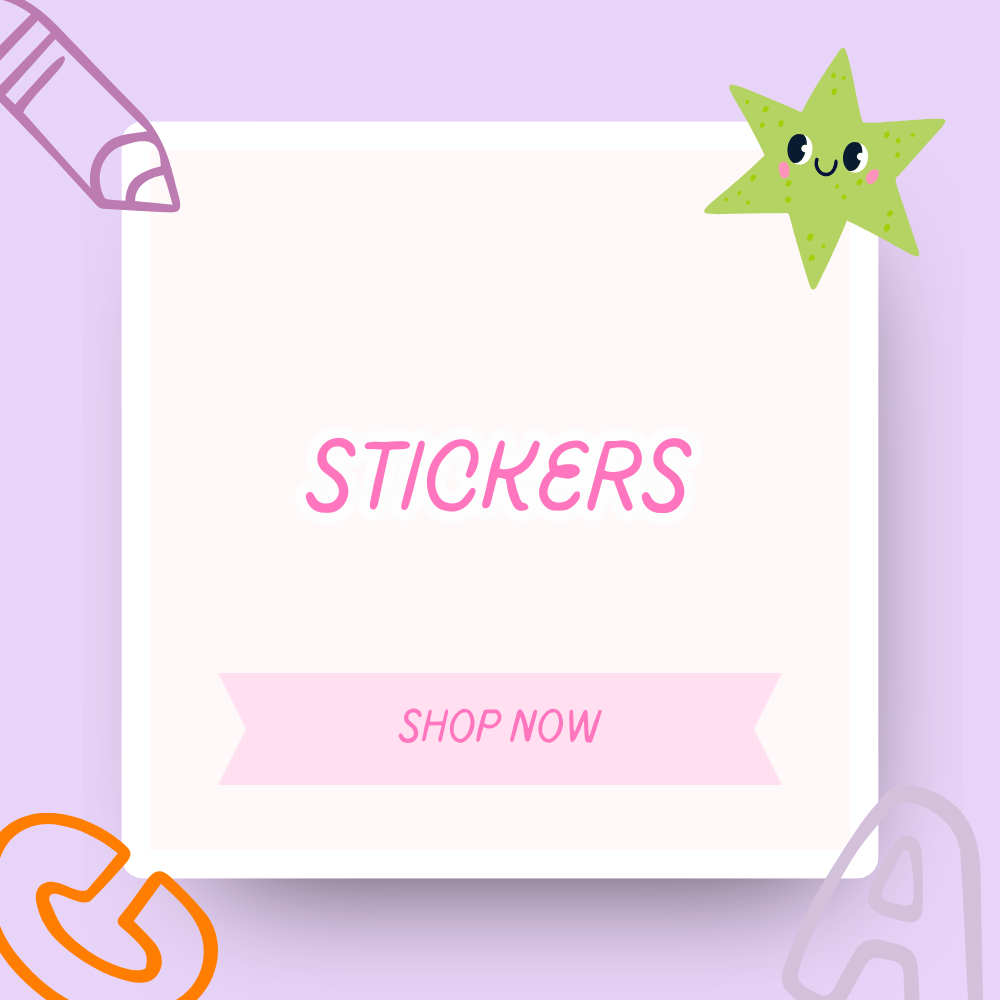Colorful Stickers Collection - Fun Designs for All Ages – Imagination ...