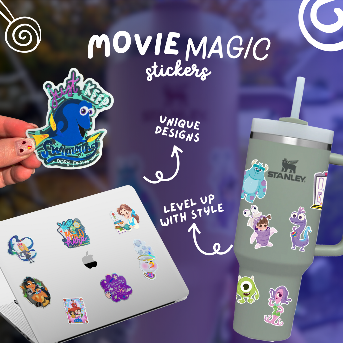 Yzma Emperor's New Groove Sticker - Holographic Matte Finish | Disney ...